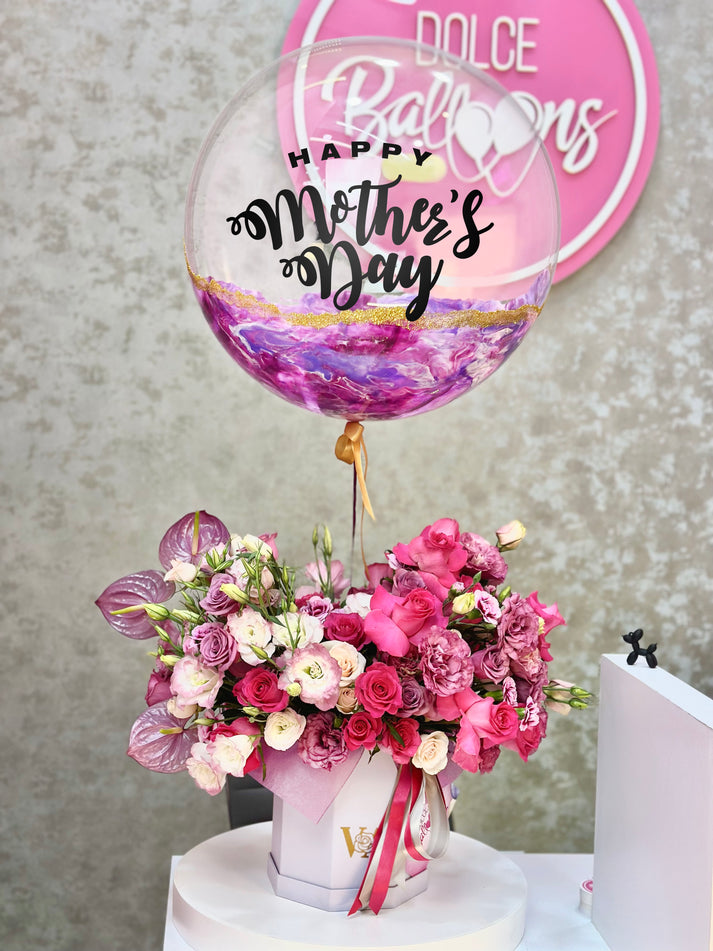 Burbuja Arística Flotante – Dolce Balloons Mx