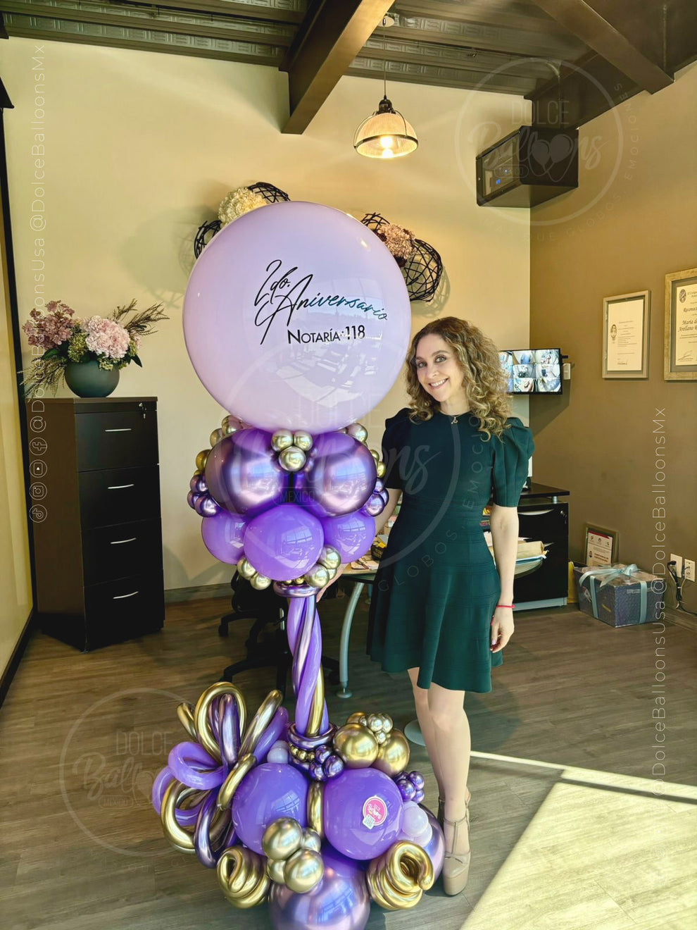 Tótem Corporativo – Dolce Balloons Mx